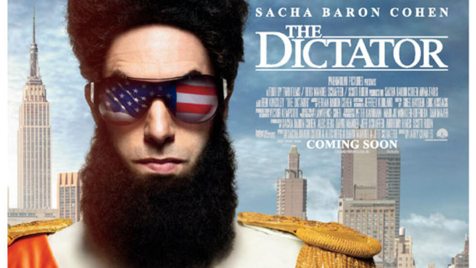 ''O Ditador", novo filme de Sacha Baron Cohen, estreia na França