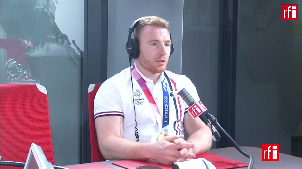 Axel Clerget, judoka médaillé d’or en combat par équipe aux Jeux ...