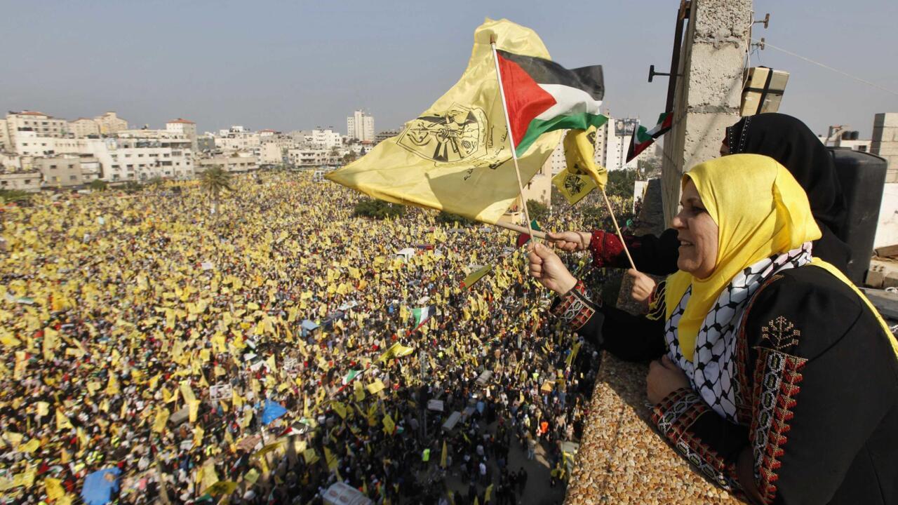 Fatah reúne milhares para comemorar aniversário em Gaza