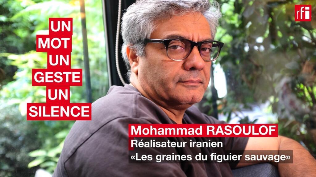 Le réalisateur iranien Mohammad Rasoulof en un mot, un geste et un silence