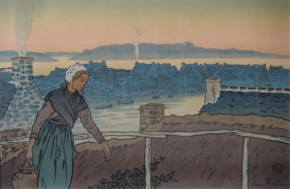 Le monde enchanté des lithographies d'Henri Rivière, de la Bretagne à Paris
