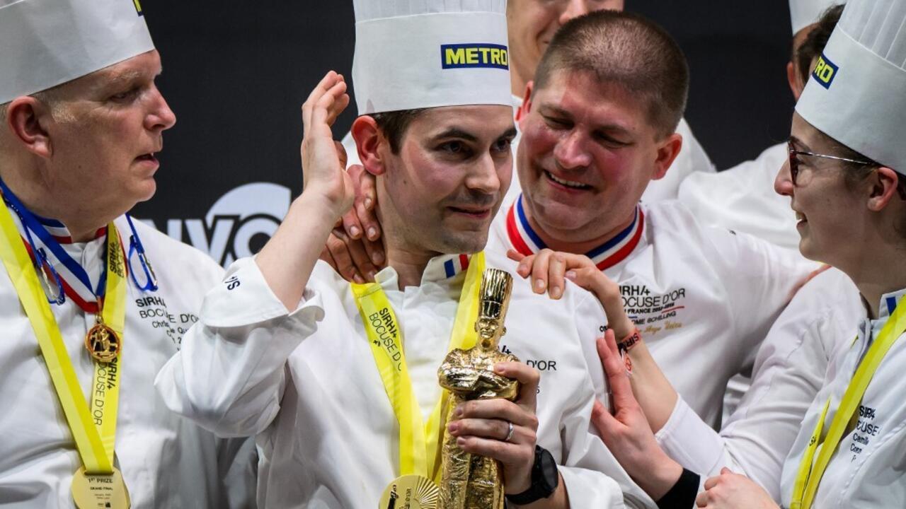 Paul Marcon wins Bocuse d’Or following in champion father’s footsteps