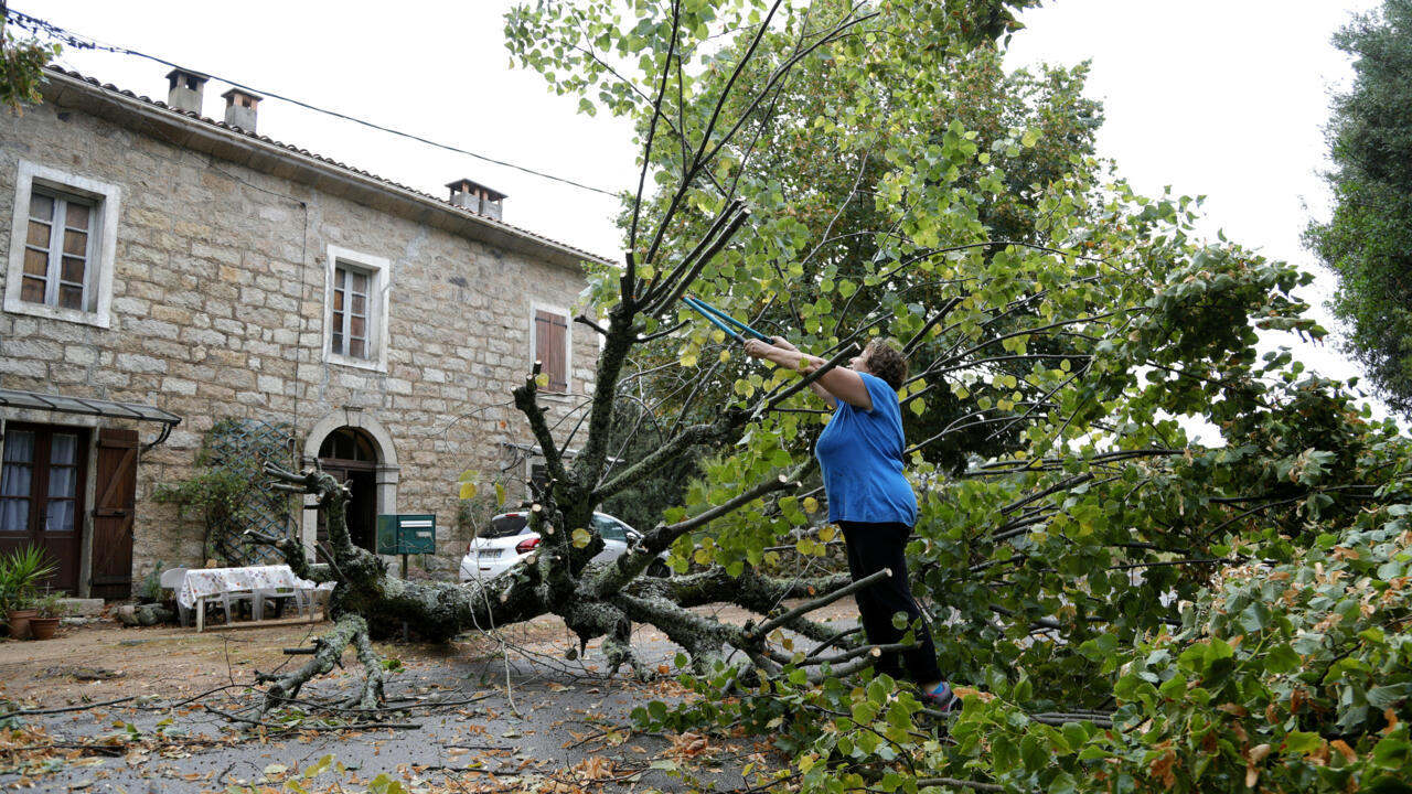 France declares state of natural disaster in Corsica after deadly storm