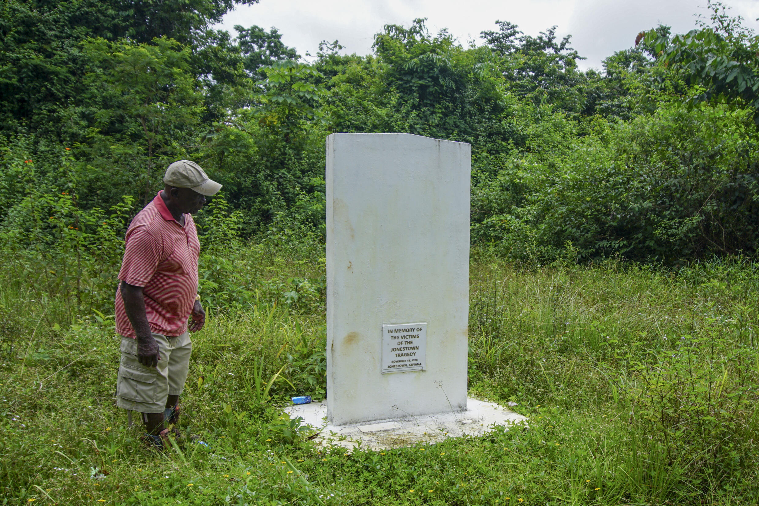Memory of macabre cult massacre buried in Guyana jungle