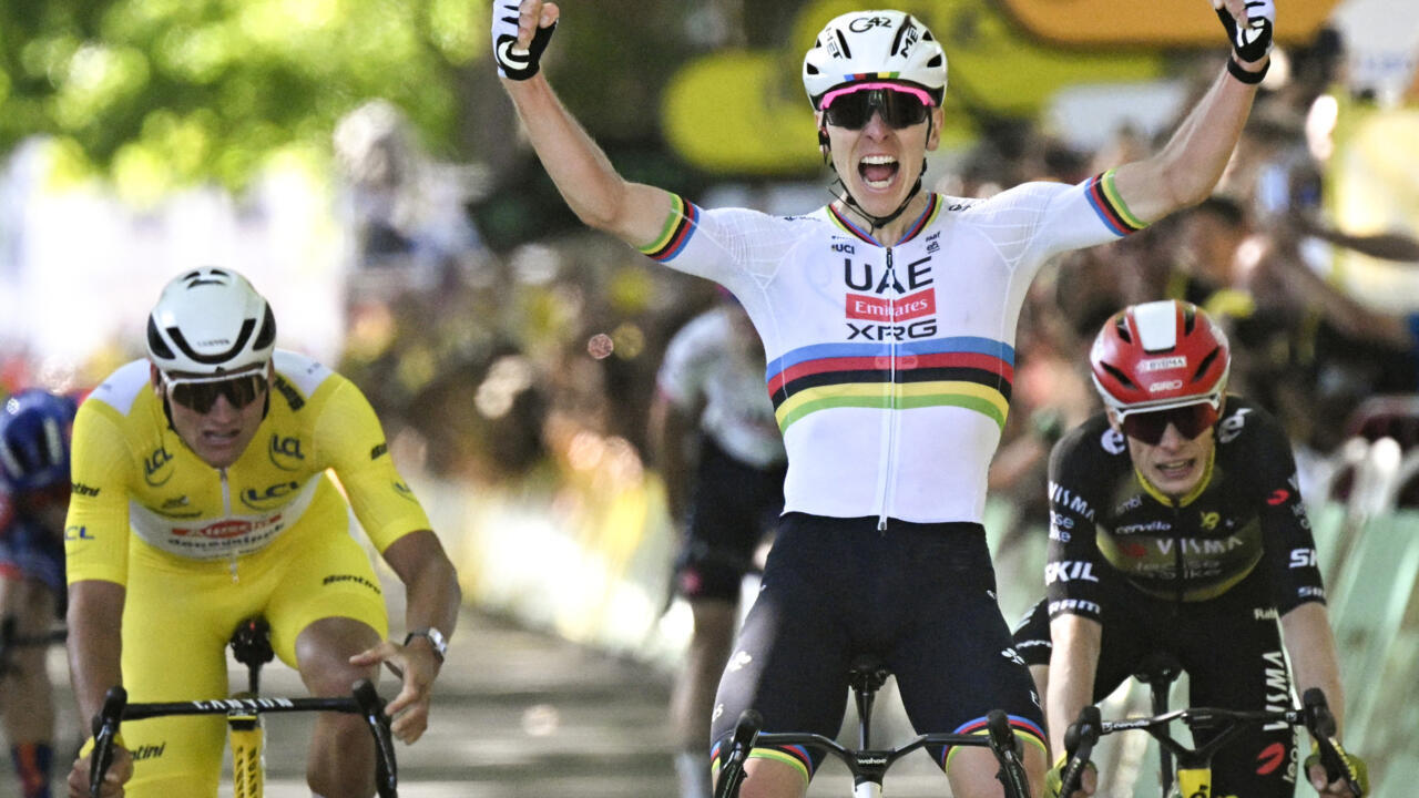 Tour de France 2025: Tadej Pogacar signe la centième victoire de sa carrière à Rouen