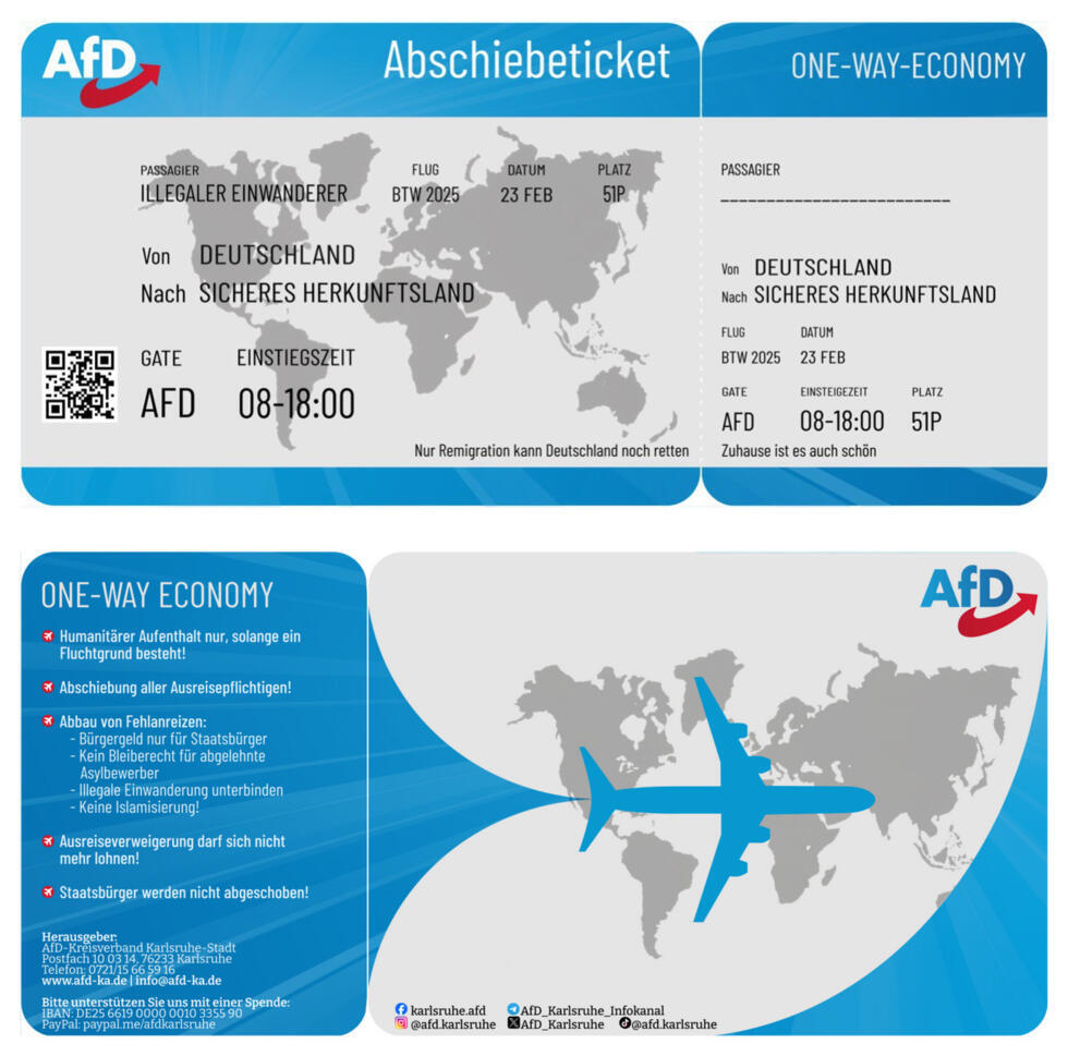 Polémica por un folleto de propaganda con forma de ‘pasaje de ...