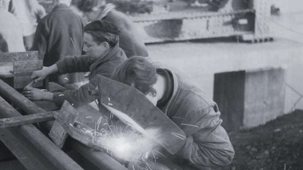 Cheminots sous l'Occupation - La marche du monde