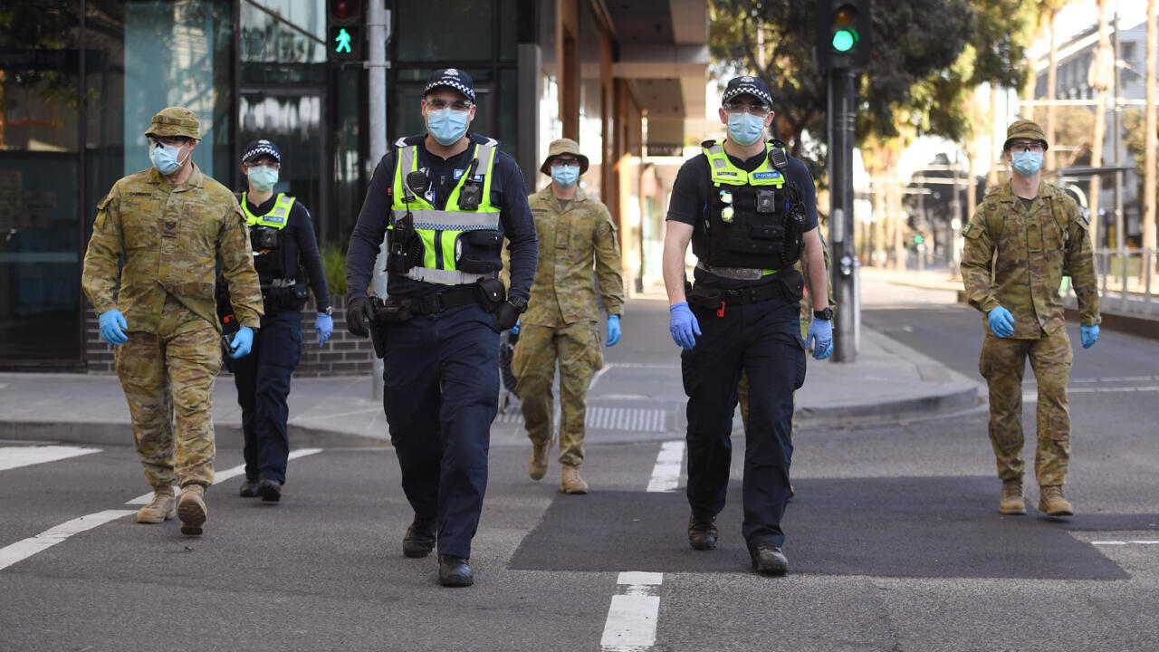 Troops called in to enforce tougher Covid-19 lockdown in Australian state