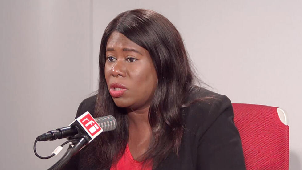 Dieynaba Diop, députée Nouveau Front populaire des Yvelines, porte ...