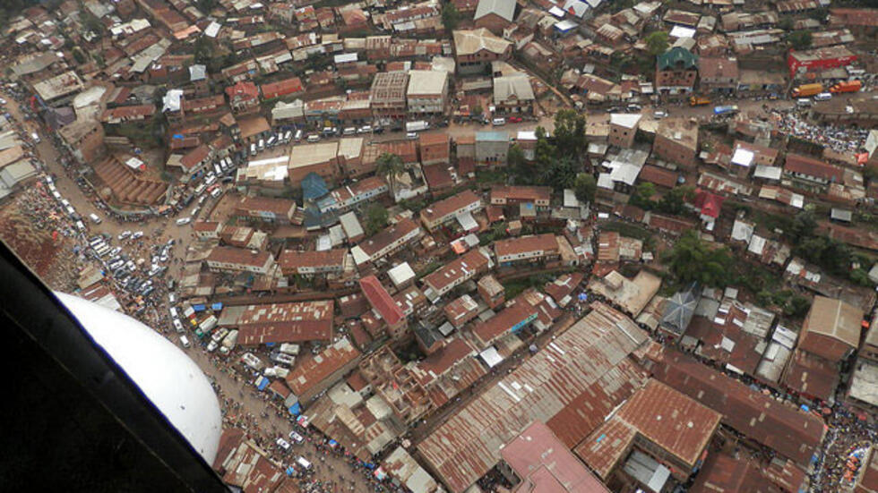 RDC: un quartier de Bukavu, dans le Sud-Kivu, part en fumée