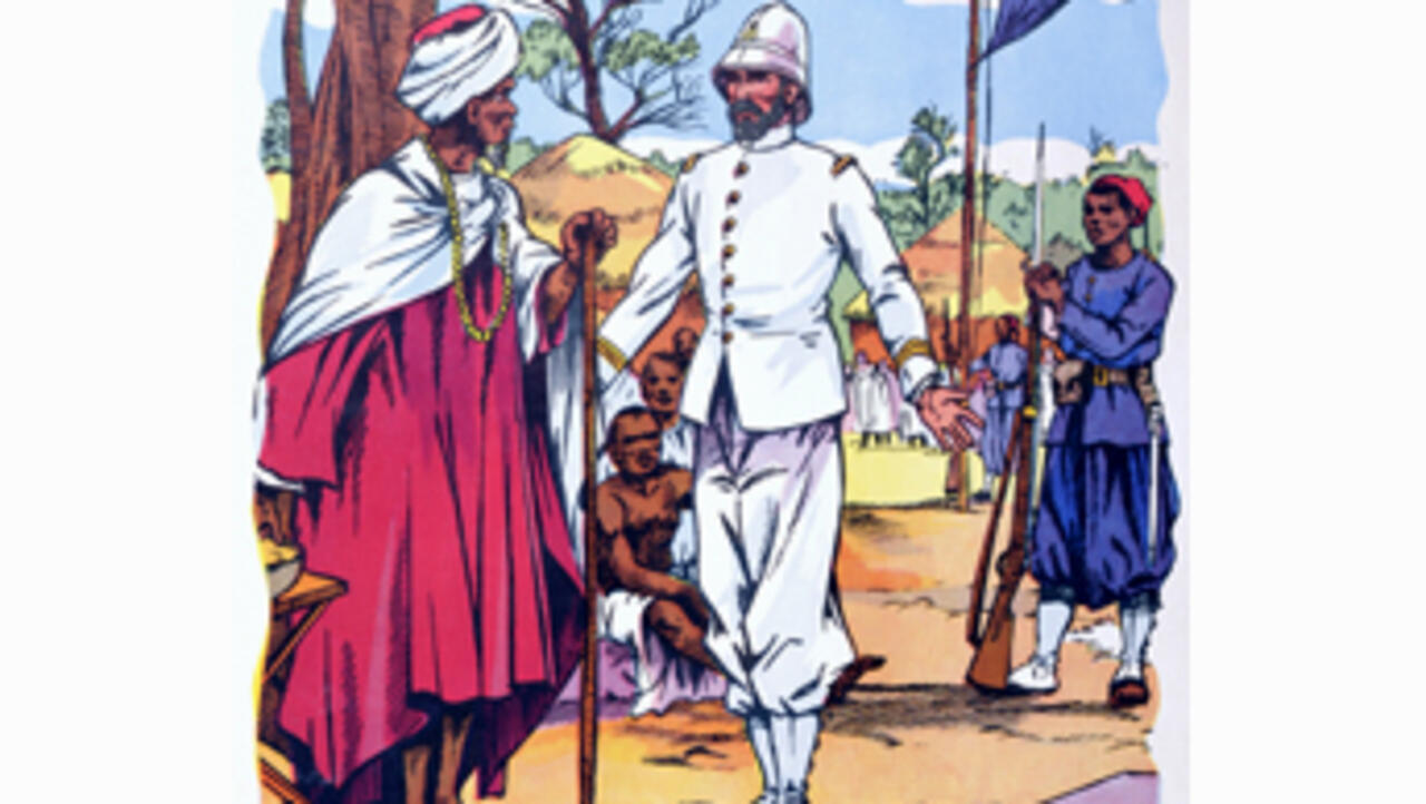 Savorgnan de Brazza et Malamine