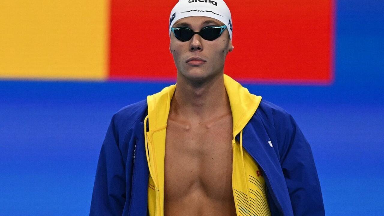 David Popovici, bronz olimpic la 100 metri liber