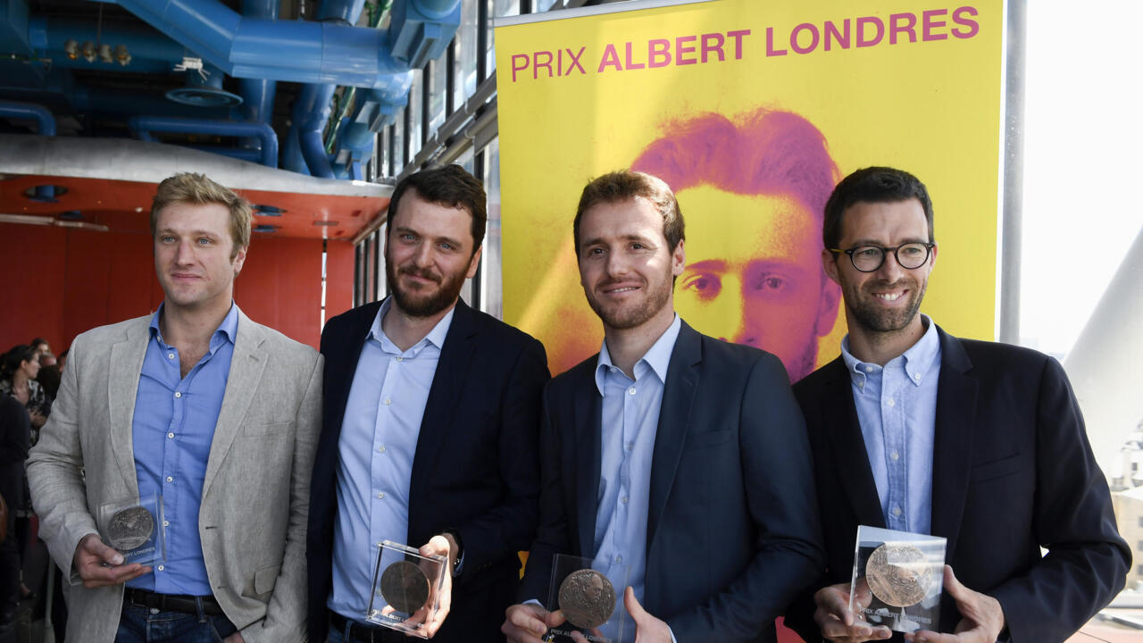 David Thomson, journaliste de RFI, lauréat du prix Albert-Londres - RFI