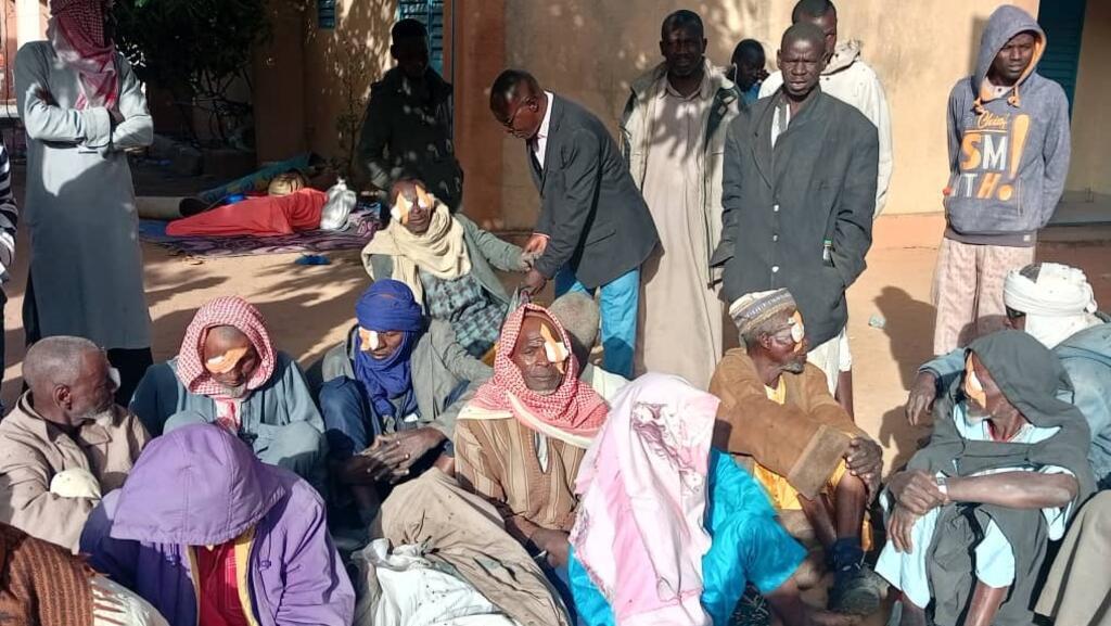 Tawagar Makafi daga yammacin Afrika sun gudanar da bikin sallarsu a ...