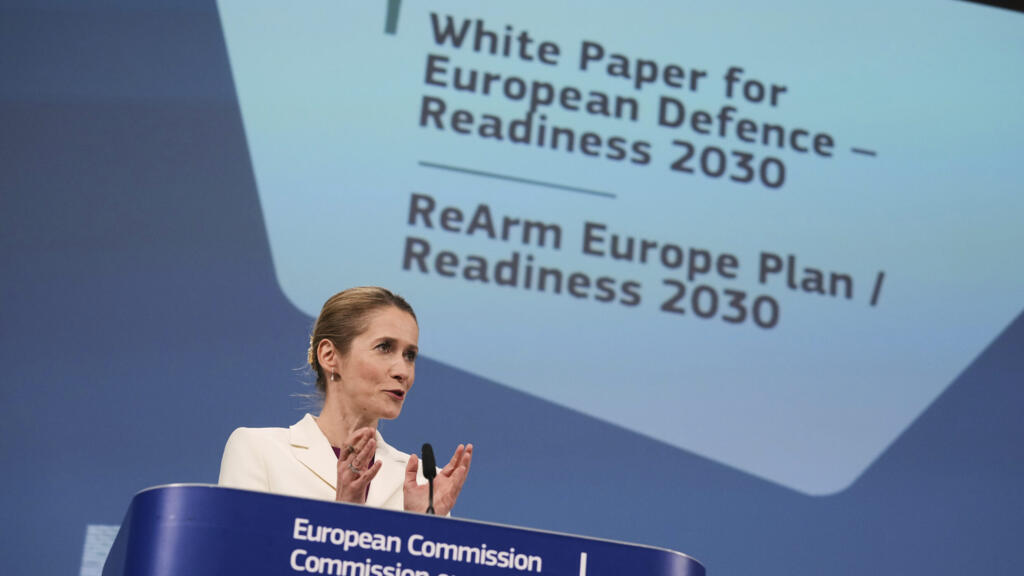 La Unión Europea pone en marcha un plan para rearmar el continente de aquí a 2030