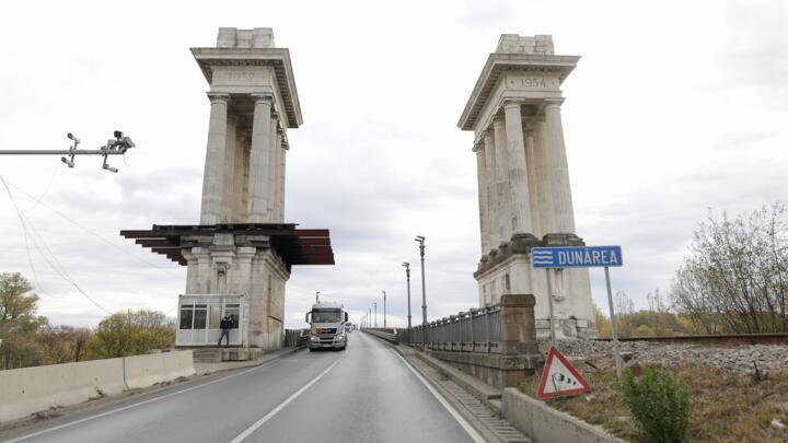 Reparaţiile la Podul Giurgiu-Ruse, reluate din 8 ianuarie pe partea bulgară