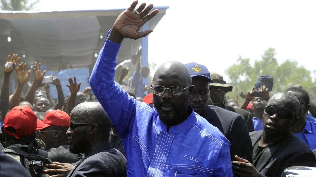 Georges Weah dan takara a Liberia yayi kira zuwa magoya bayan sa