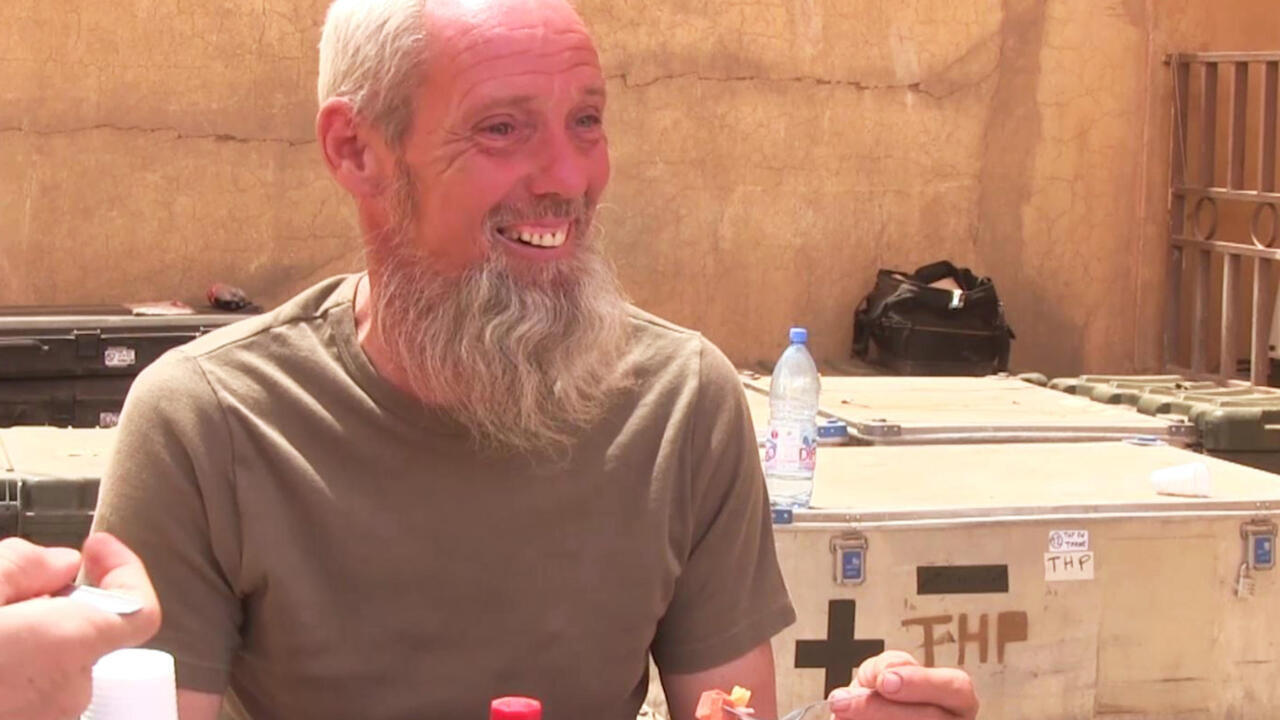 L’ancien otage néerlandais, Sjaak Rijke, a quitté le Mali