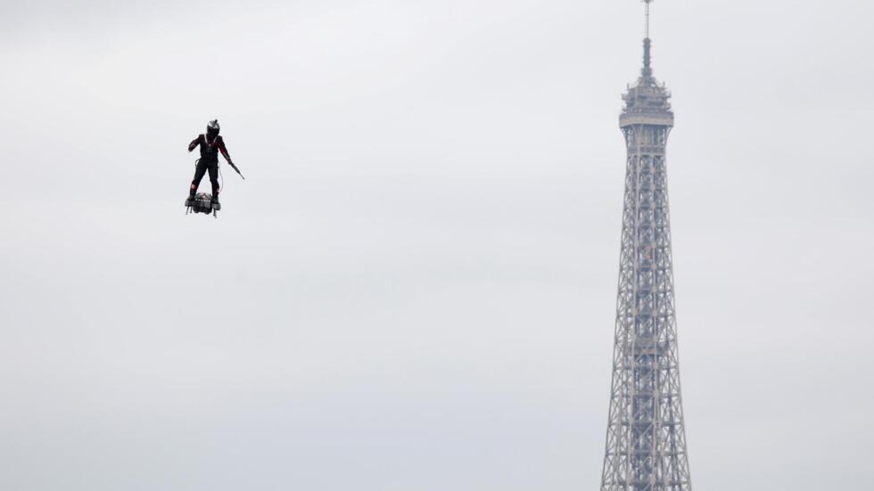 Daring French ‘flyboard’ inventor to attempt English Channel crossing