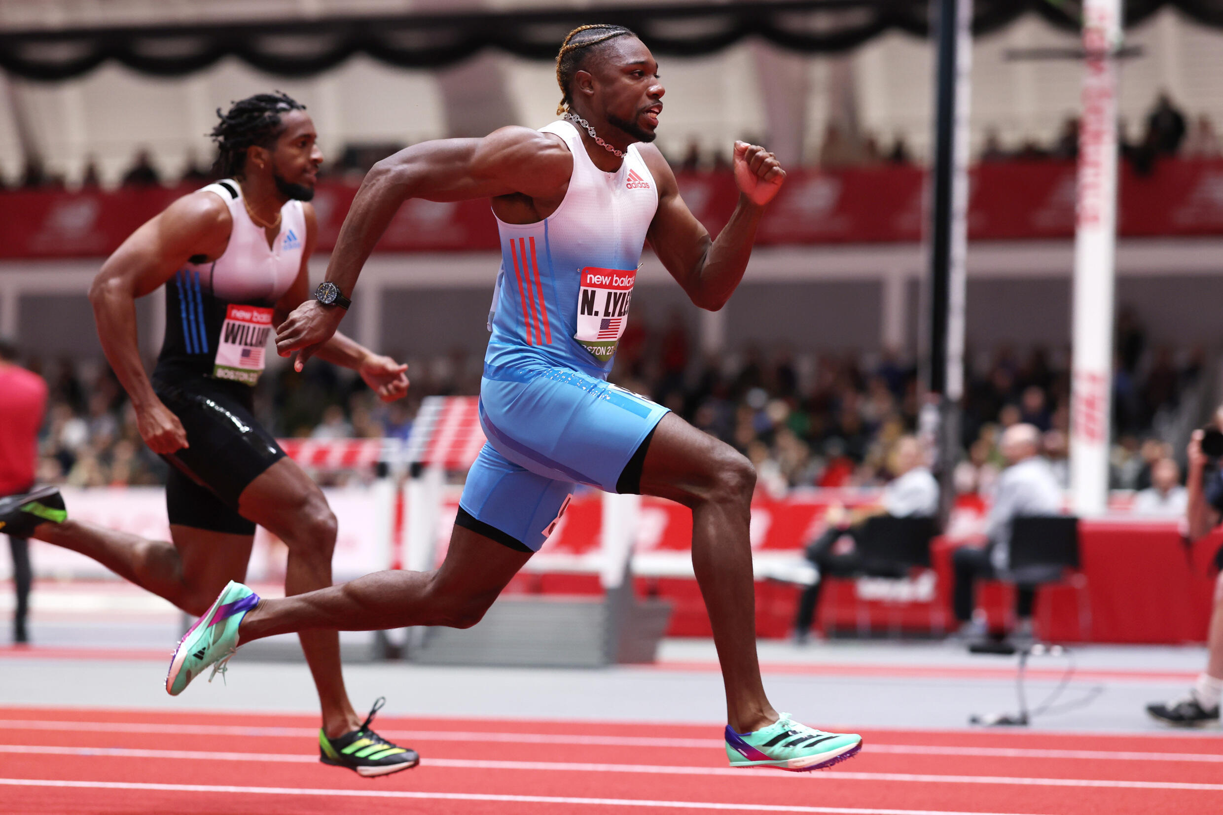 Athlétisme: duel de sprinteurs à New York entre Noah Lyles et Christian ...