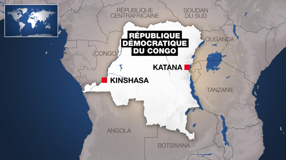 Wani kwala-kwale ɗauke da mutane 400 ya kama da wuta a Congo