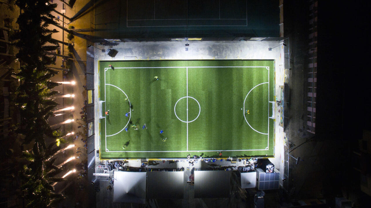 Football pitch in Nigeria powered by kinetic energy: vanity project for ...