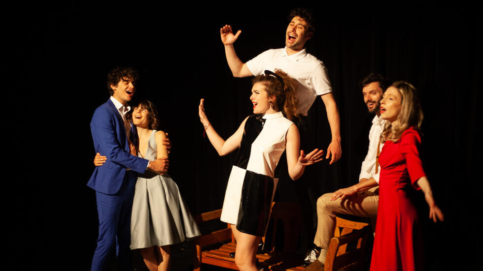Les Joues Rouges font swinguer l'Écume des Jours - Sur le pont des arts
