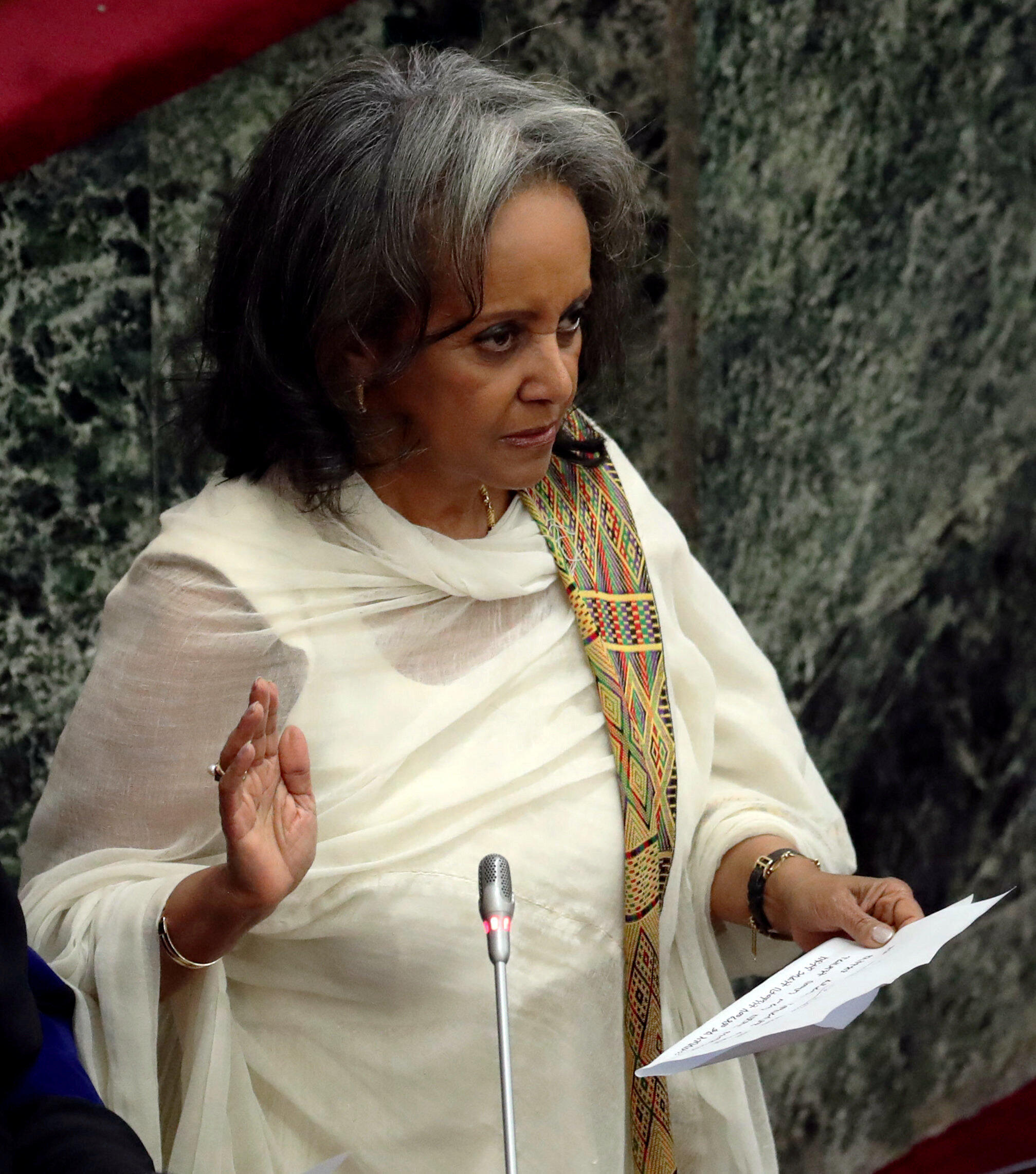 La présidente éthiopienne Sahle-Work Zewde - Internationales