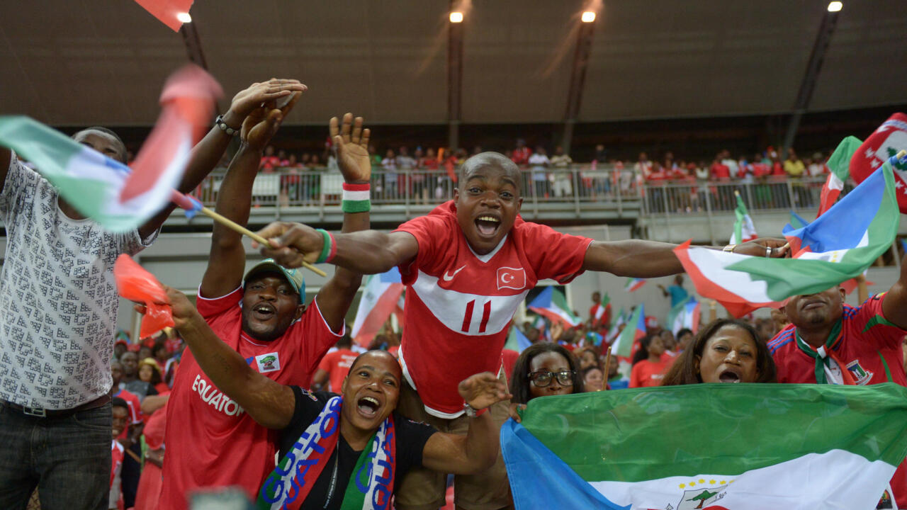 CAN 2015: les supporters de la Guinée équatoriale fous de joie