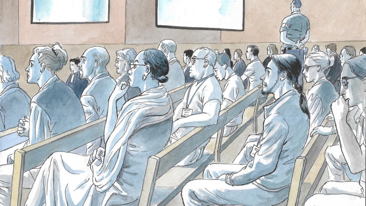 Les métiers de la justice [5/5]: le dessinateur d'audience - Reportage France