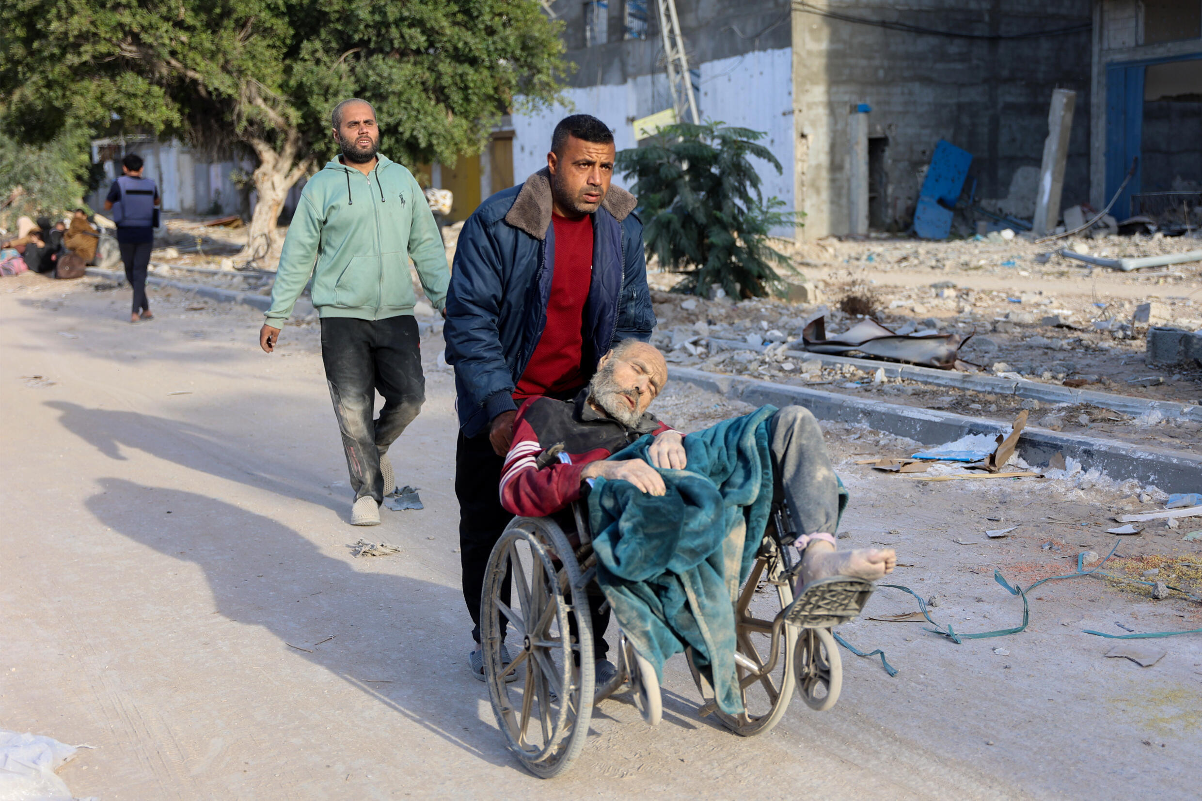 Rescuers struggle to reach dozens missing after north Gaza strike