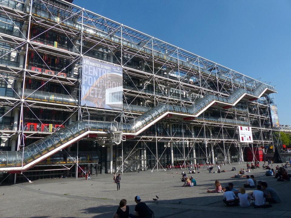 Beaubourg, 40 anos: de "fábrica horrível" a centro favorito de arte e ...