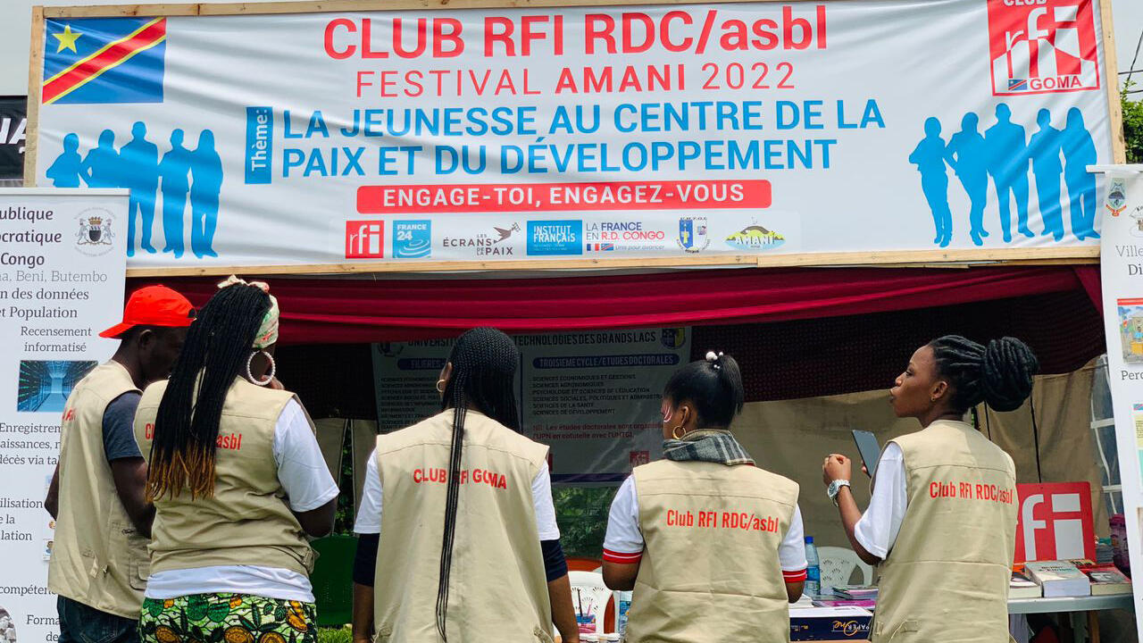 Le Club RFI Goma (RDC) au 8ème Festival Amani pour la paix - Le club RFI