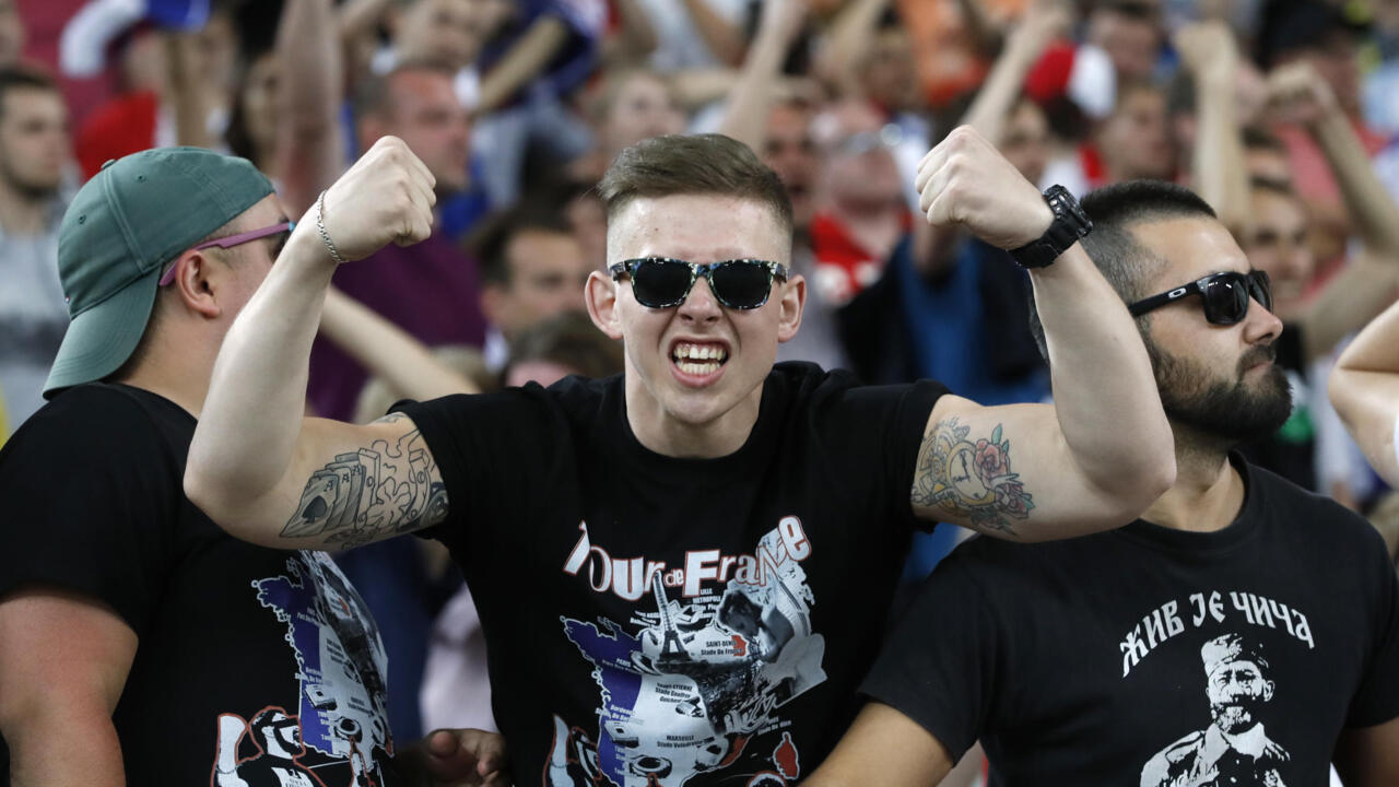 Russian hooligans deported from France