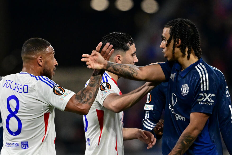 Ligue Europa: Lyon arrache le nul face à Manchester United dans un ...