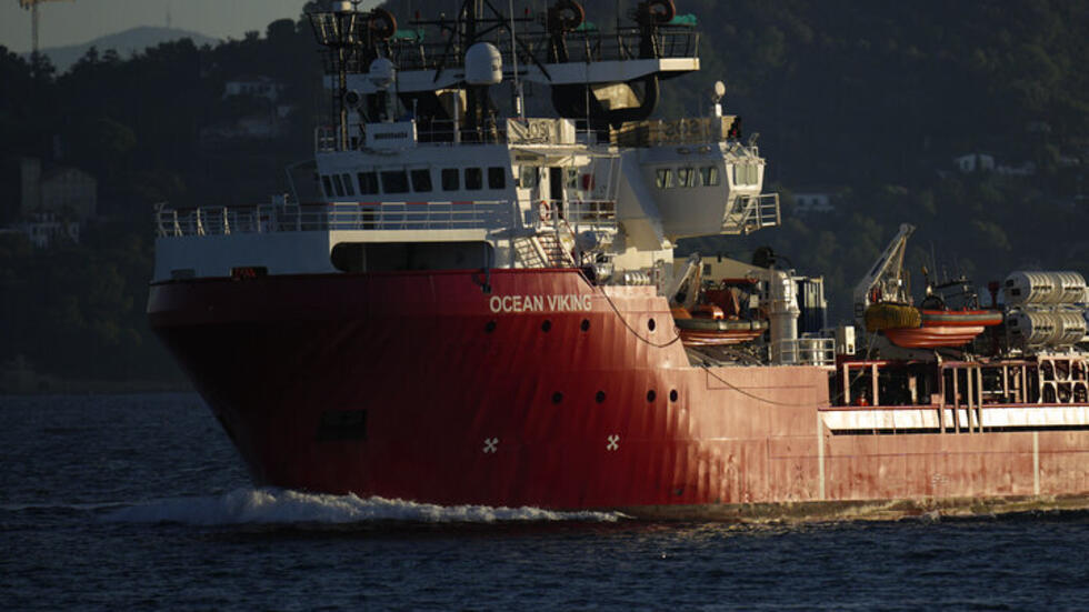 Halisa, France ni Italie cɛ mankanw ma da, Ocean Viking ko la