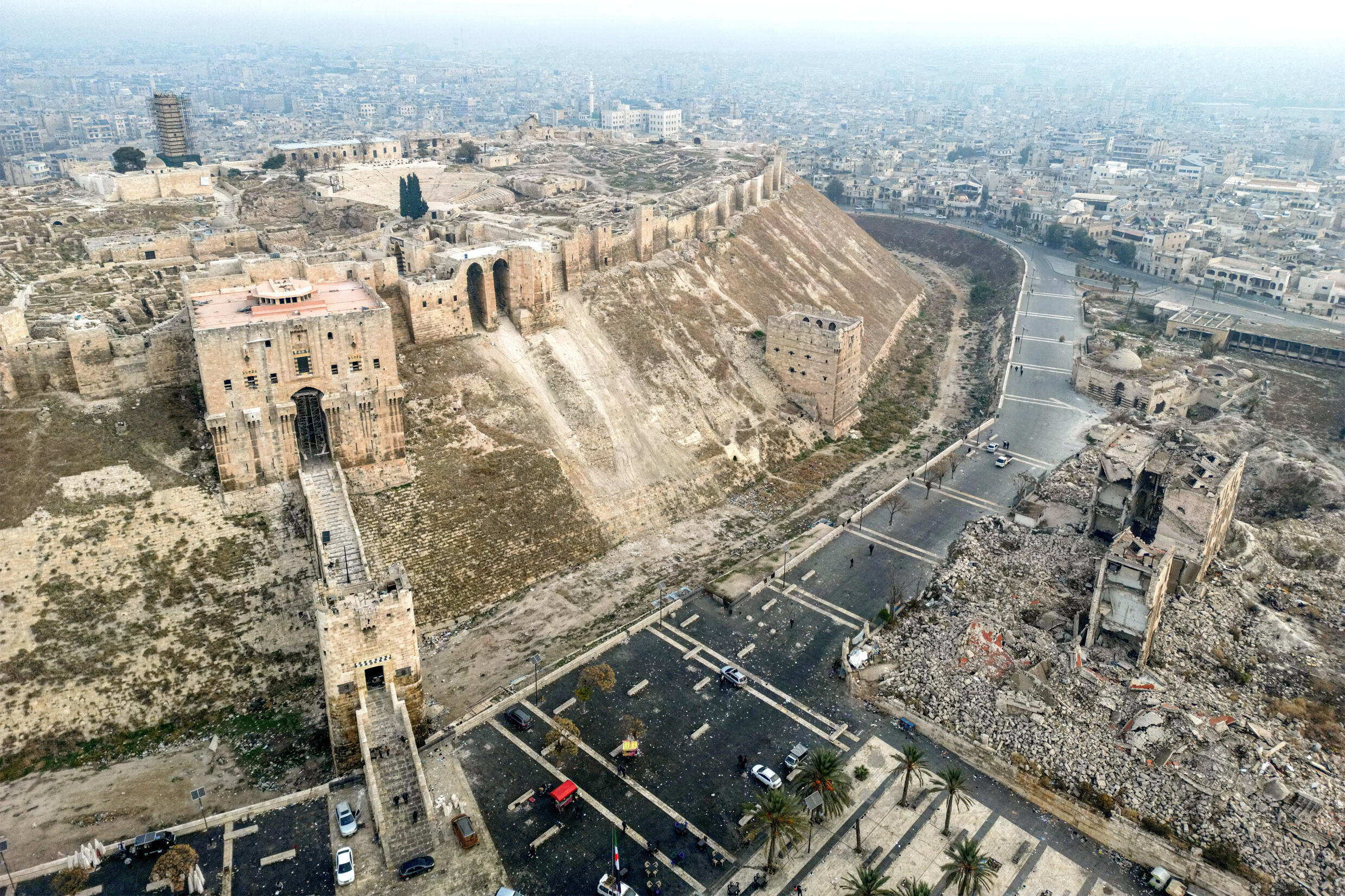 'Free again': Hope rises from war-scarred streets of Syria's Aleppo