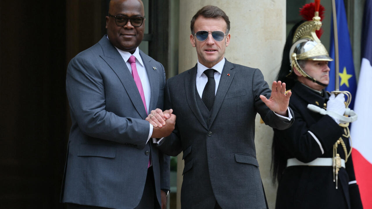 DRC: Hali mashariki mwa nchi yagubika majadiliano kati ya Tshisekedi na Macron jijini Paris - RFI