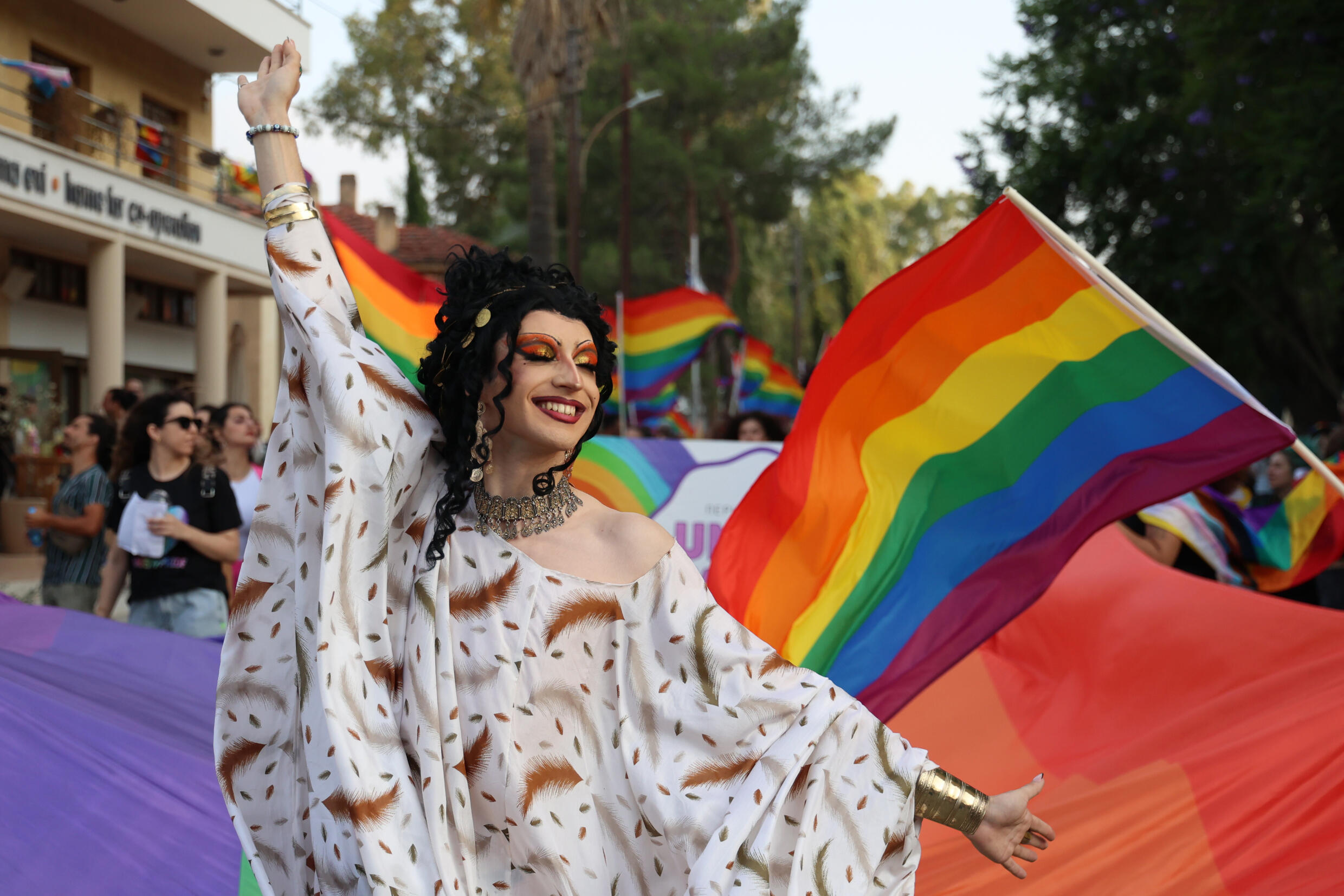 Bicommunal Pride march unites divided Cyprus capital
