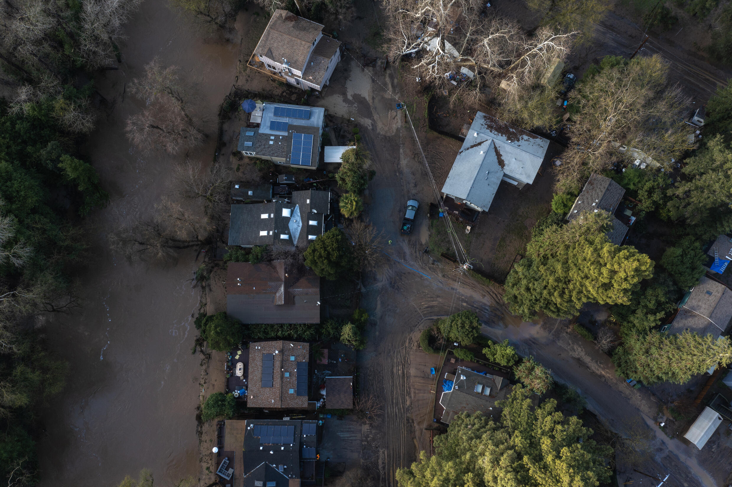 Flooded three times in two weeks, California town is fed up