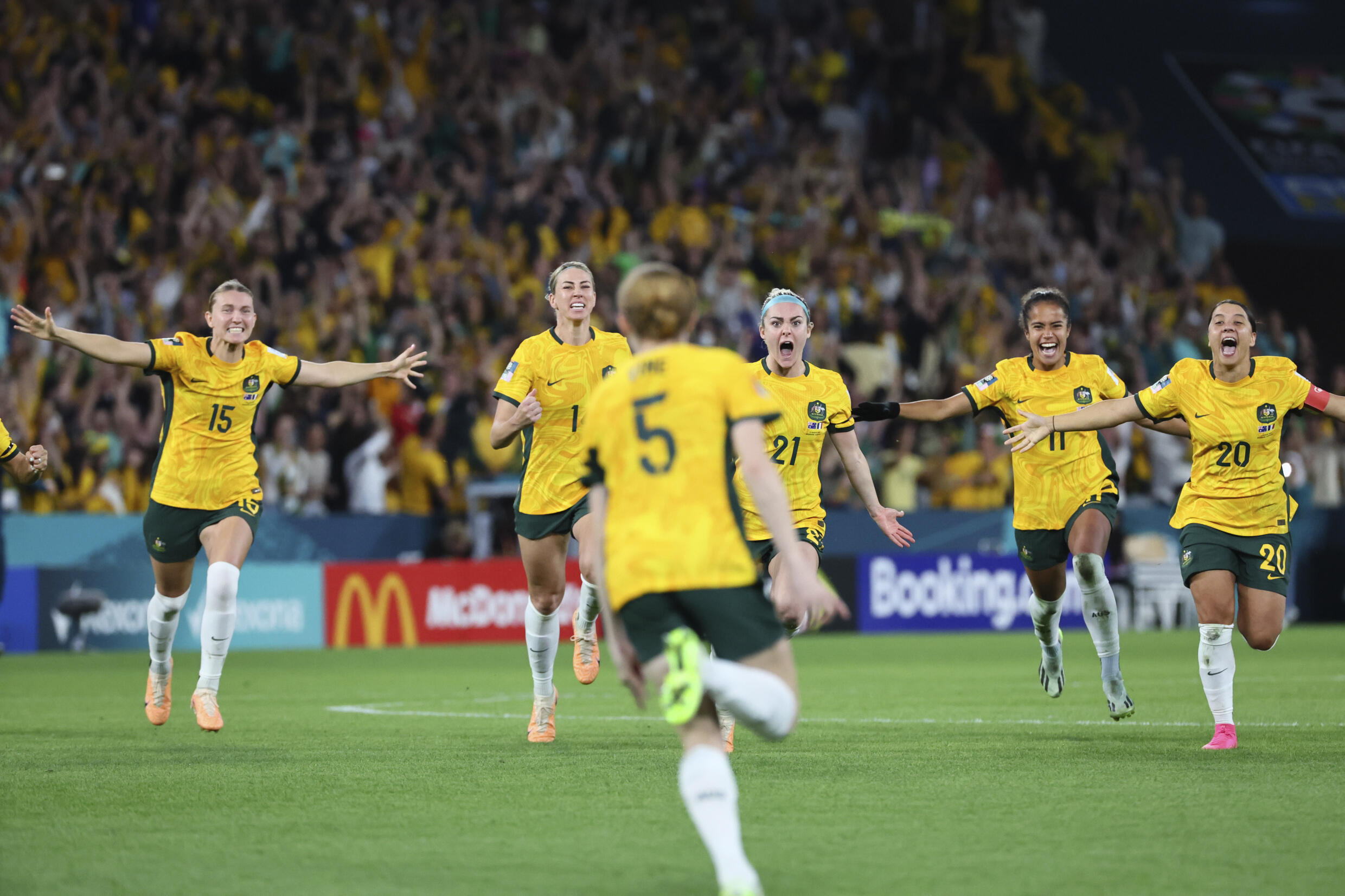 Vine be the glory as Australia rise to conquer France after penalty ...