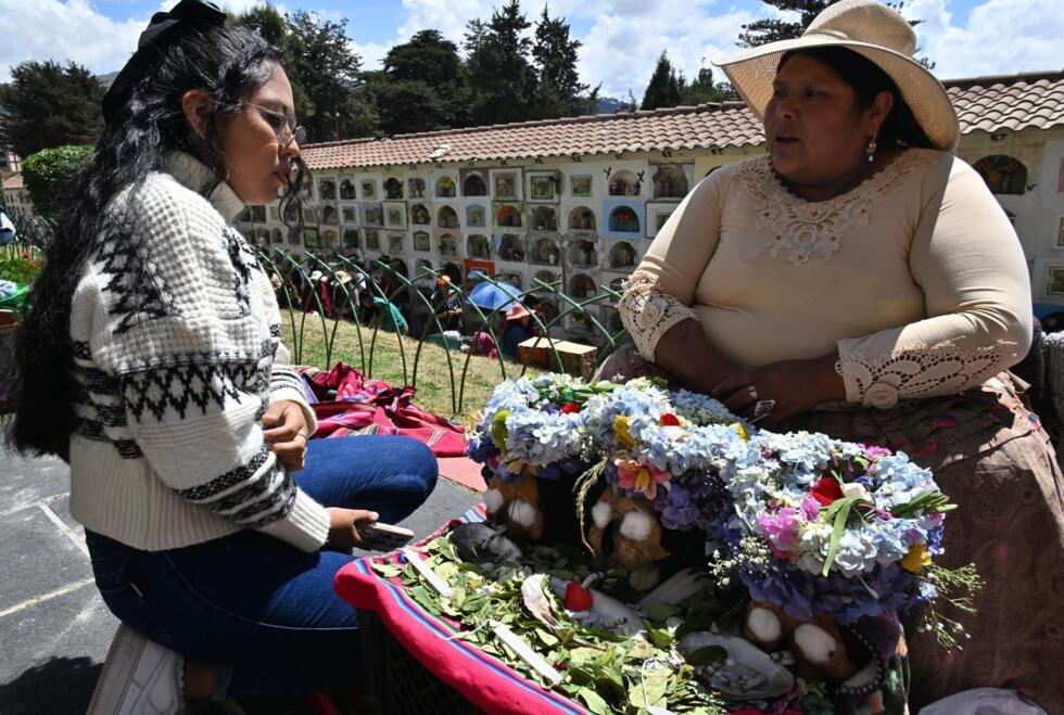 Bolivianos veneran calaveras humanas con música y ofrendas en la Fiesta ...