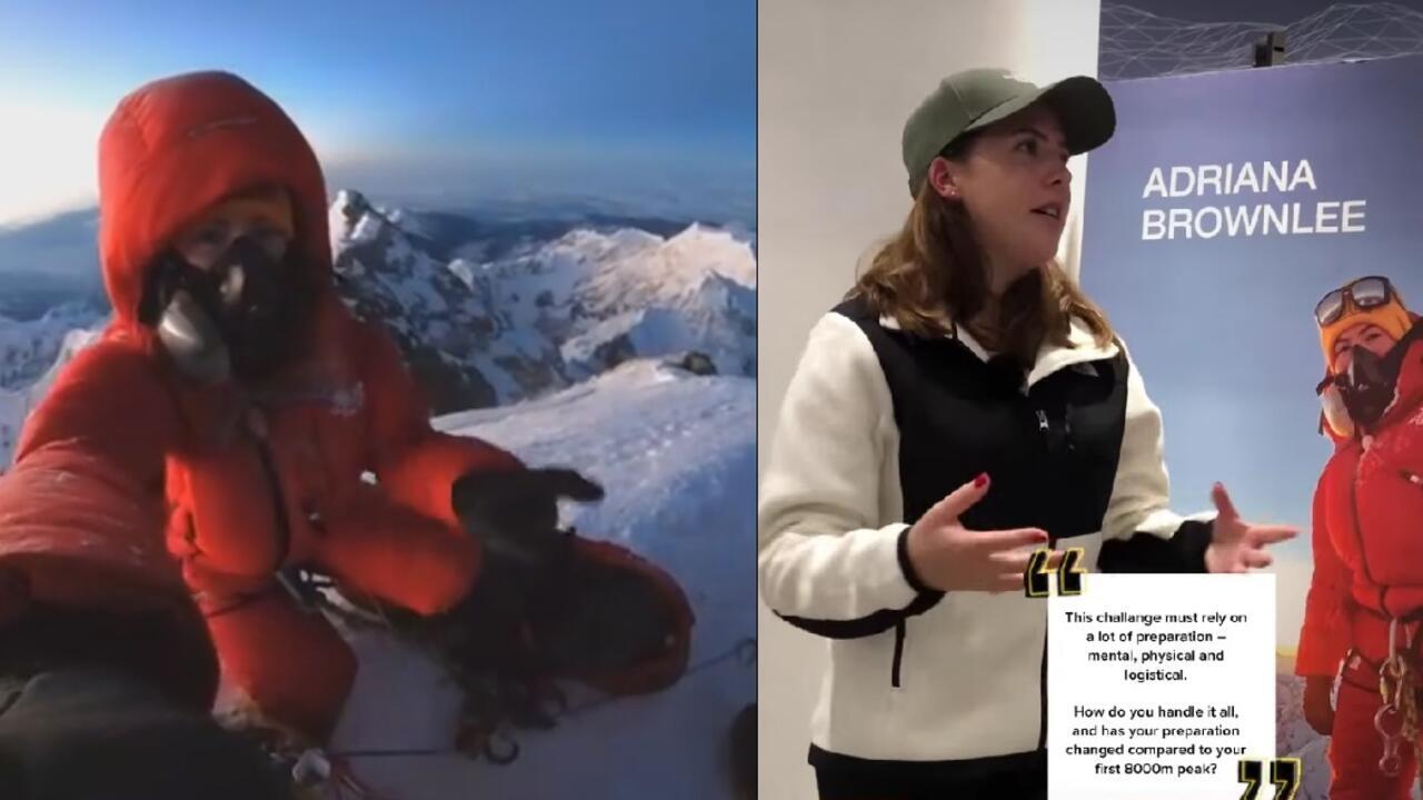 Adriana Brownlee - cea mai tânără femeie care urcă cele 14 vârfuri ...