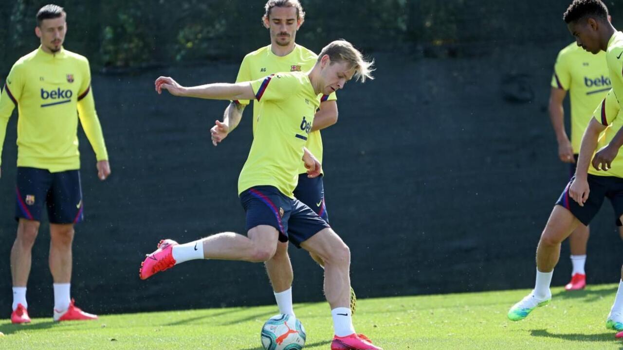 Frenkie de Jong bai da shirin raba gari da Barcelona- Joan Laporta