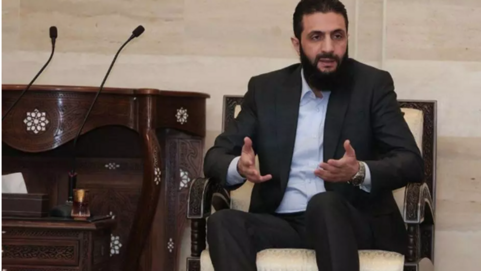 Nuevo líder de Siria pide el levantamiento de sanciones y dice que no quiere guerra con Israel