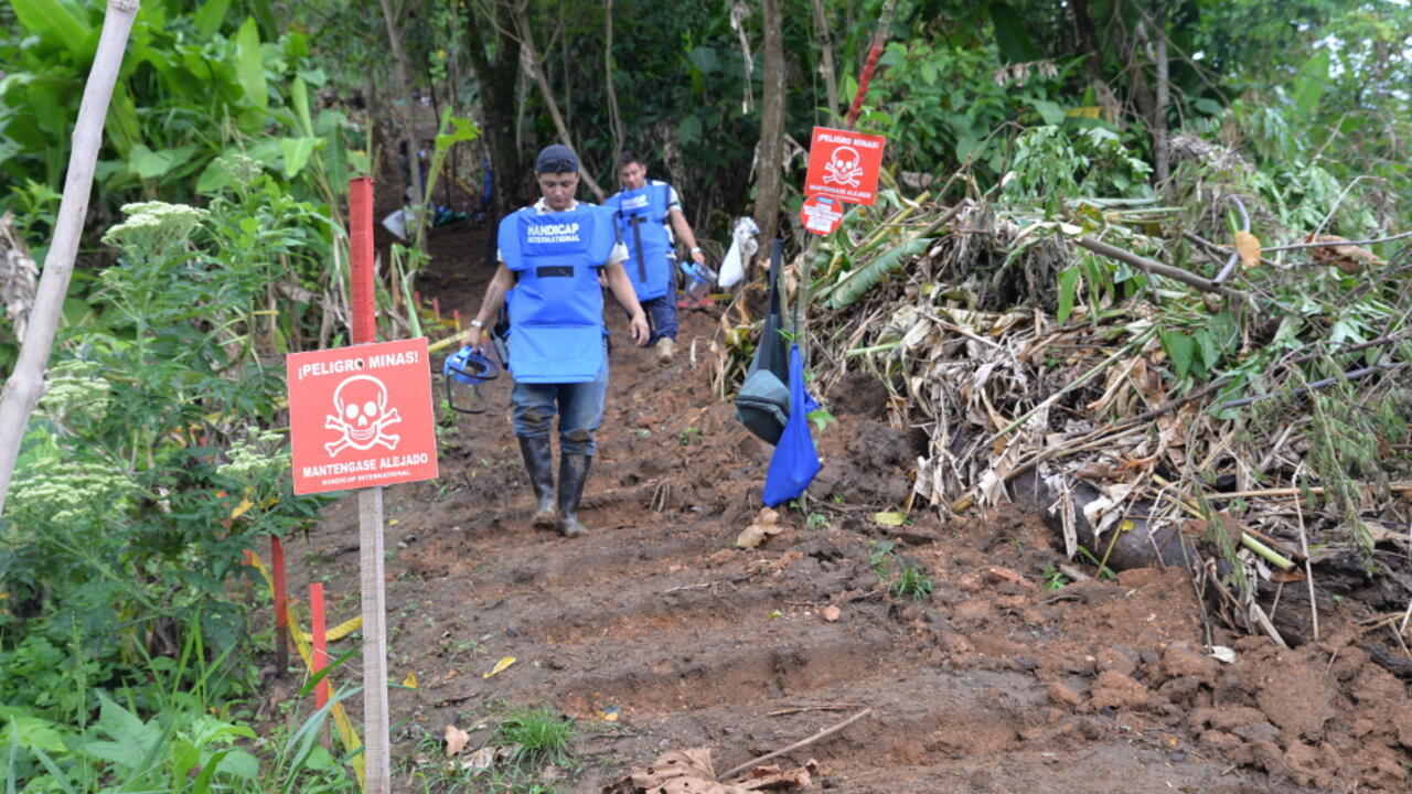 Demining Colombia - International report