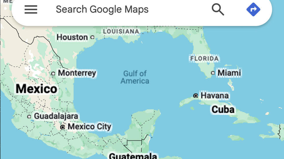 Le Mexique poursuit Google pour avoir repris l'appellation Trump de golfe d'Amérique