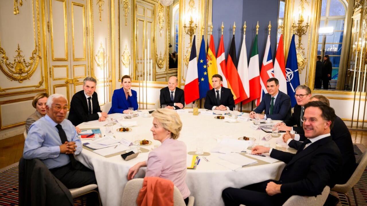 Reunião de líderes europeus pela Ucrânia termina em Paris sem ...