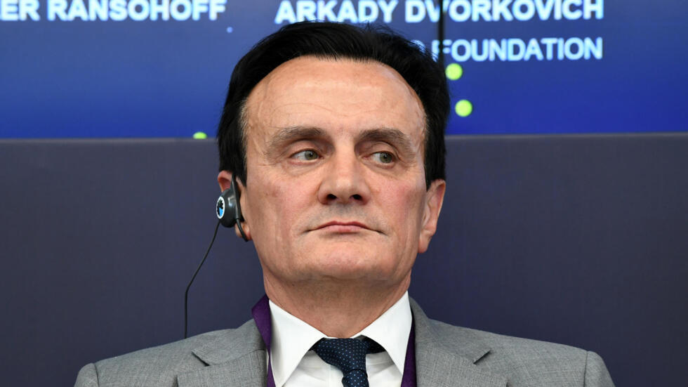 Pascal Soriot, président-directeur général du groupe pharmaceutique ...