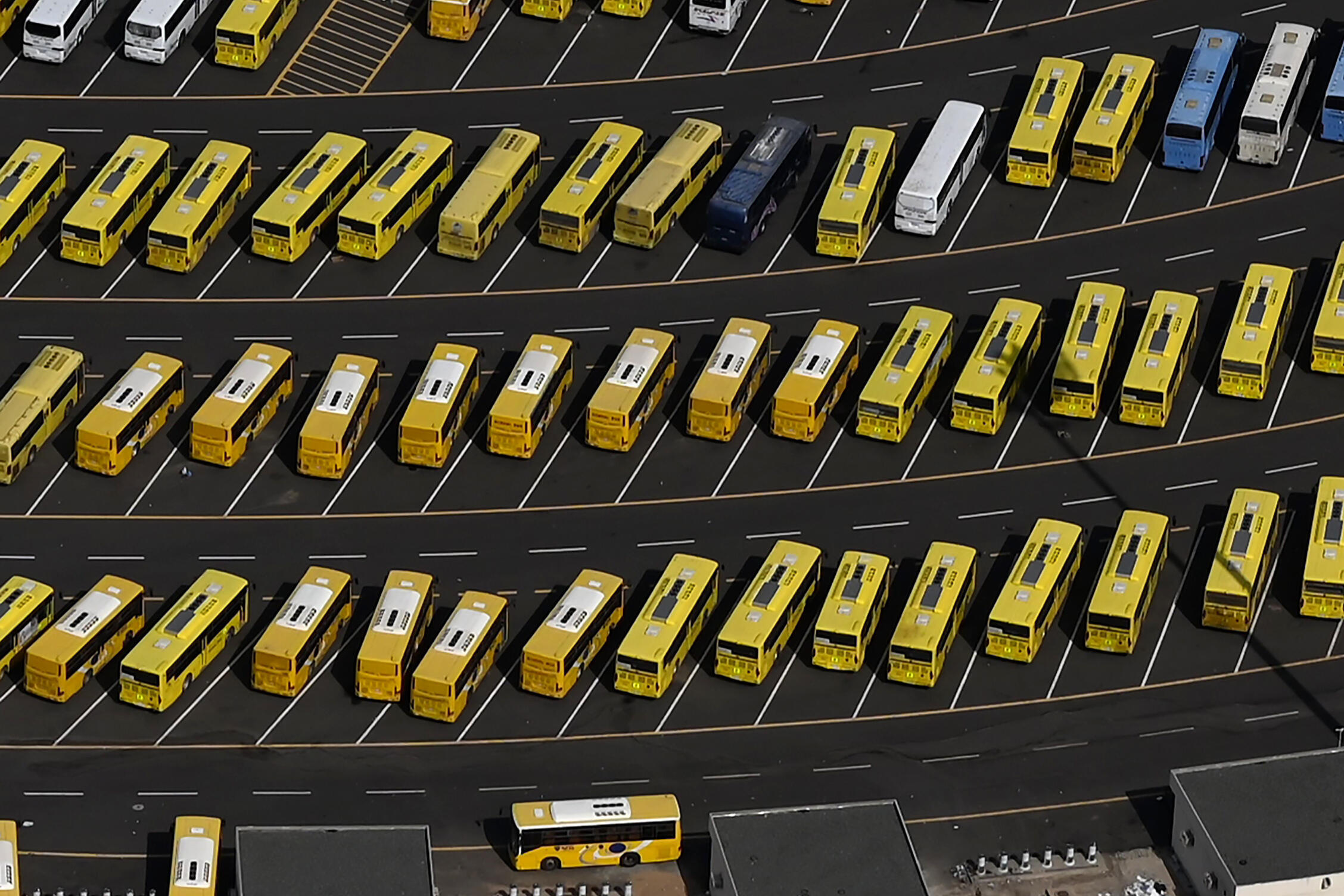 Muslim worshippers stream out of Saudi Arabia after hajj